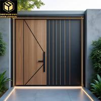 China Swing Left Grey Homes Stainless Steel Swing Door House Door Opens Outward Waterproof for sale