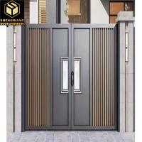 China Enhance Your Home Security And Aesthetics With A Customized Black Stainless Steel Entrance Door for sale