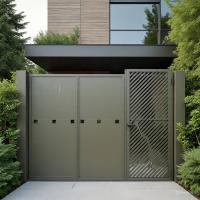 China Lightweight And Durable Aluminum Swing Door With Rust Proof Feature For Environmental Protection for sale