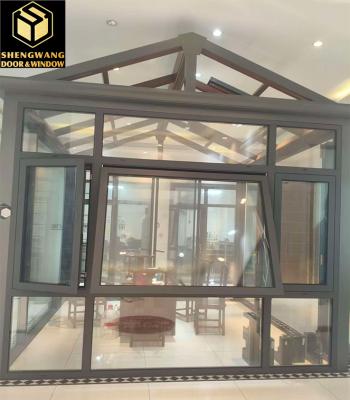 China Soundproof Hinged Aluminum Sliding Glass Door Indoor Aluminum Double Doors for sale