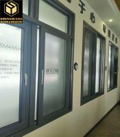 China Powder Coated With Aluminum Sliding Swing Window And Black Slide Up Aluminum Window for sale