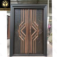 China Protect Your Home From The Elements With A Powder-Coated Copper Garden Gate for sale