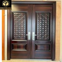 China Protect Your Home From The Elements With A Powder-Coated Copper Garden Gate for sale