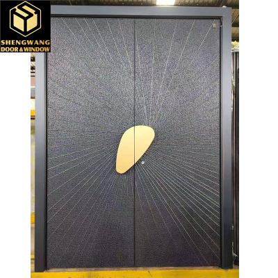 China Locking Secure Aluminum Garden Gate For Villa And Home Metal Garden Gate for sale