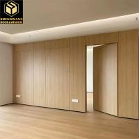 China Sapele Corrosion Resistant Aluminum Room Door Solid Core Door Soundproof for sale
