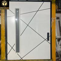China Waterproof Secure Locking Stainless Steel Swing Door Kitchen Left Hand Swing Exterior Door for sale