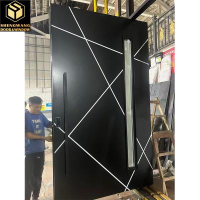 China Swing Aluminum Garden Gate Secure Multi Point Locking System Aluminium Side Gates for sale
