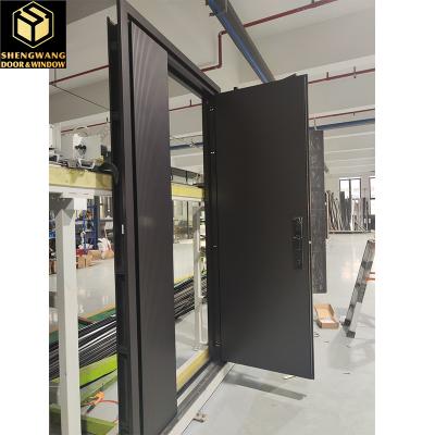 China Locking Secure Aluminum Garden Gate For Villa And Home Metal Garden Gate for sale
