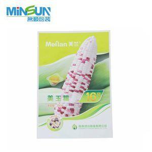 China Triple Seal Plastic Seed Storage Bags 20-190mic Thickness with Gravure Printing for Agricultural Packaging for sale