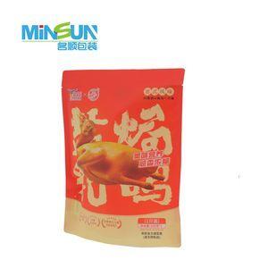 China Custom Stand-Up Food Storage Bags 20-190mic Thickness with Zipper Seal and Clear Window for sale
