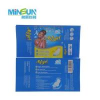 China Custom Sanitary Napkin Packaging Bags with Gravure Printing 20-190mic Thickness Easy-Tear Labels for sale