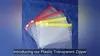 China Clear Plastic Zipper Storage Bag 20-190mic Thickness with Resealable Lock for Food and Industrial Packaging for sale