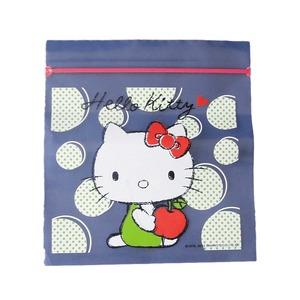 China Custom PE Hello Kitty Plastic Packaging Bags 20-190mic Thickness with Resealable Zipper for Food and Snacks for sale