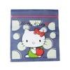 China Custom PE Hello Kitty Plastic Packaging Bags 20-190mic Thickness with Resealable Zipper for Food and Snacks for sale