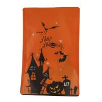 China Halloween Plastic Gift Bags 20-190 Micron Thickness with Custom Printing and Zipper Seal Options for sale