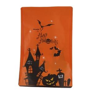 China Halloween Plastic Gift Bags 20-190 Micron Thickness with Custom Printing and Zipper Seal Options for sale