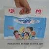 China Custom Heat Seal Plastic Packaging Bags for Baby Diapers - 20-190mic Thickness with Ziplock Closure for sale