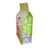 China 20-190 Mic Custom Plastic Ziplock Flat Bottom Food Packaging Bags with Resealable Closure for sale