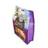 China 20-190 Mic Custom Plastic Ziplock Flat Bottom Food Packaging Bags with Resealable Closure for sale