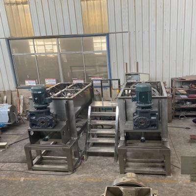 China CE 1000L Dried Vegetable Flour Ribbon Mixer Commercial For Sugar Flour for sale