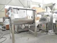 China 22kw Stainless Steel Ribbon Mixer Multifunctional For Chemical Powder Liquid for sale