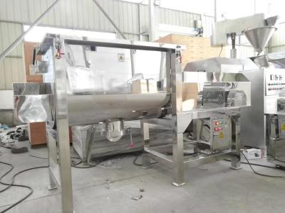China 22kw Stainless Steel Ribbon Mixer Multifunctional For Chemical Powder Liquid for sale