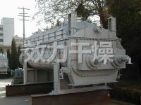 China Dual Shaft High Volume Hollow Paddle Dryer For Large Scale Industrial Waste Treatment for sale