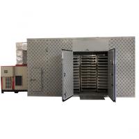 China Multi Layer Tray High Capacity Hot Air Oven Dryer For Bulk Materials for sale