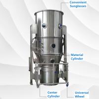 China Industrial 500kg Capacity Fluid Bed Dryer Fbd For NPK Fertilizer Granules for sale