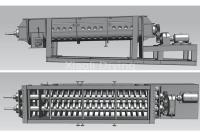 China KJG Series pharmaceutical powders hollow paddle dryer with adjustable drying time for sale