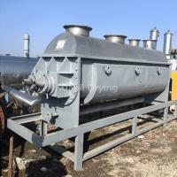 China KJG Model Precision Hollow Paddle Dryer Equipment For Wet Granules Processing for sale