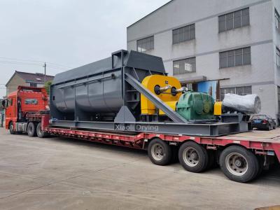 China Advanced Technology Hollow Paddle Dryer For Chemical Granules / Intermediates for sale