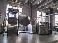 China 1500L Double Cone Rotary Vacuum Dryer Machine For Flavors Additives Starch for sale