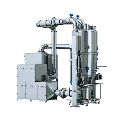 China SUS304 Fluid Bed Granulator Industrial Drying Machine High Efficiency For Chemical Processing for sale