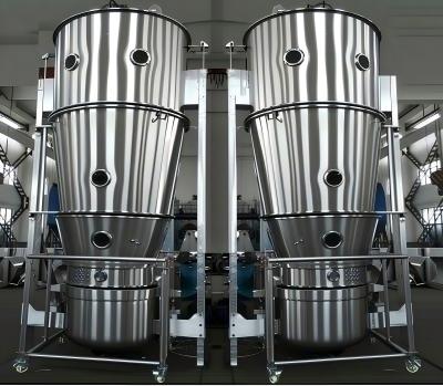 China FL Series Fluid Bed Spray Granulator Industrial Drying Machine Powder To Granule Transformation for sale