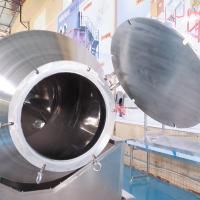 China 3000L 8kW Batch Two-Dimensional Mixer Machine For Fertilizer Industries for sale