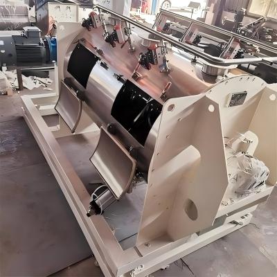 China LDH-4 Granules Plough Share Mixer 38kW Industrial Powder Mixer 1600-2400kg Per Batch for sale