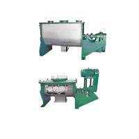 China Compact 100L Horizontal Ribbon Mixer Machine Stainless Steel 30-50kg Batch Powder Blender for sale