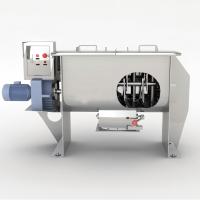 China Small Batch 300L Horizontal Ribbon Blender 100-150kg Powder Mixing Machine for sale