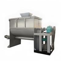 China Industrial WLDH Horizontal Ribbon Mixer Stainless Steel Powder Blending Machine For Cosmetic Powders & Granules for sale