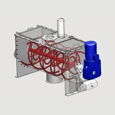China 10000L Stainless Steel Industrial Ribbon Blender Machine 4000-6000kg Bulk Powder Mixer for sale
