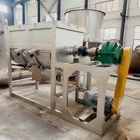 China Chemical Powder Horizontal Ribbon Mixer 3000L 1200-1800kg Batch Blender High Efficiency for sale