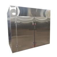 China Electric Meat Jerky Biltong Hot Air Oven Dryer SUS304 Food Herb Fruit Dehydrator for sale