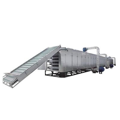 China Large Capacity Continuous Belt Dryer Hot Air Circulation Industrial Drying Machine for sale