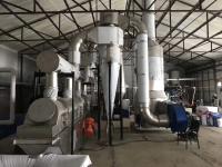 China 25-60kg/H Stainless Steel Rotary Flash Dryer Screw Feeding Industrial Drying Machine for sale