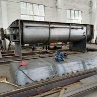 China 10rpm To 25rpm 4KW Hollow Paddle Dryer Energy Saving Sludge Drying Machine for sale