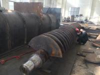 China 10rpm To 25rpm 4KW Hollow Paddle Dryer Energy Saving Sludge Drying Machine for sale