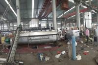 China 10rpm To 25rpm 4KW Hollow Paddle Dryer Energy Saving Sludge Drying Machine for sale