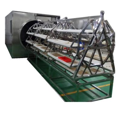 China 380V PLC HMI Microwave Vacuum Dryer 48KW Low Temperature Drying Machine for sale