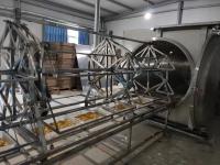 China 380V PLC HMI Microwave Vacuum Dryer 48KW Low Temperature Drying Machine for sale